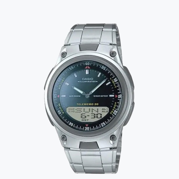 Casio | Accessories | New Casio Aw8davcb Anadigi Bracelet Watch | Poshmark